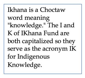 IKhana Fund - Tapestry Institute